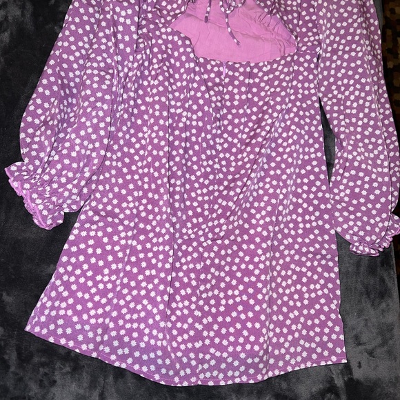 Princess Polly | Dresses | Princess Polly Abbie Mini Dress In Purple ...